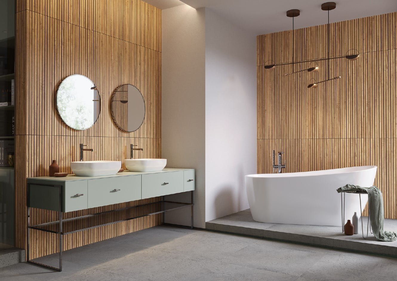 Matt Wood Effect Porcelain Tile | Natural Angle